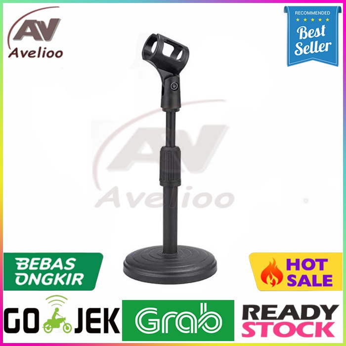 Jual Stand Mic Holder - Stand Microphone Meja | Shopee Indonesia