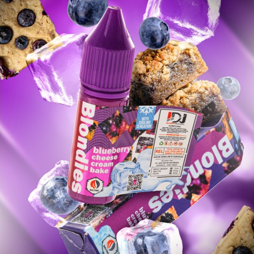Jual IDJ Blondies Blueberry Saltnic 15ML by IDJ | Shopee Indonesia