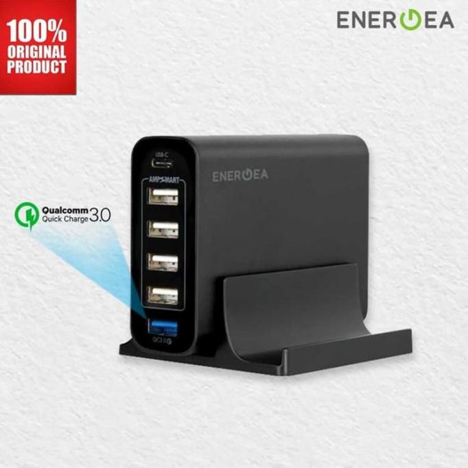 Jual Energea - Power Hub 6C Charging Station QC 3.0 USB C - Gray always ...