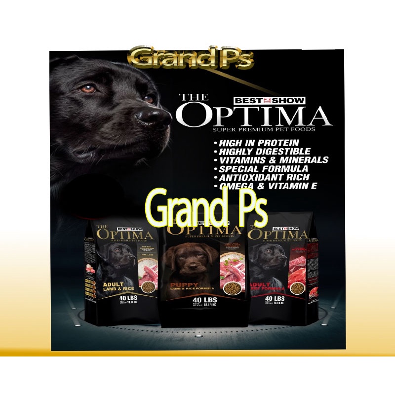 Jual Optima Dog Food 18kg puppy/adult/lamb/beef EXPEDISI | Shopee Indonesia