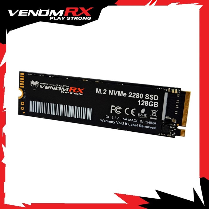 Jual VenomRX Super SSD NVME 128GB - PCIe Gen3x4 M.2 2280 / VenomRX NVME ...