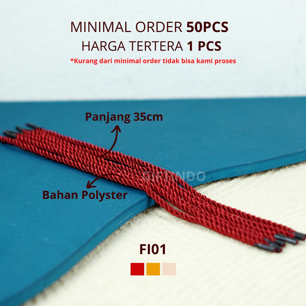 Jual Tali Tambang Tali Kur / Tali Paperbag / Tali polyster / tali ...