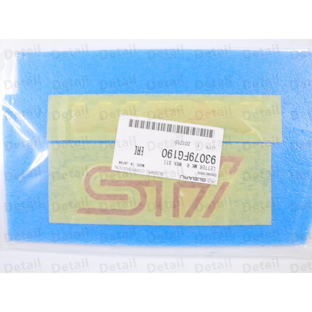 Jual ORIGINAL Emblem Text Subaru Impreza WRX STI 2012 GVF/GRF | Shopee ...