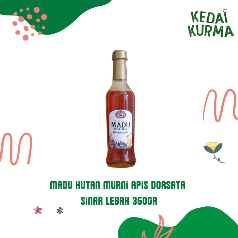 Jual Madu Hutan Murni Apis Dorsata Sinar Lebah 350Gr (Botol Kaca ...