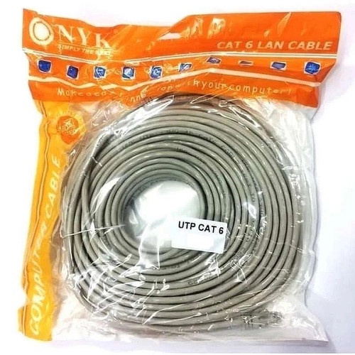 Jual Kabel LAN 70M CAT6 70Meter Cable Cat 6 UTP 70 Meter 1GBps Siap ...
