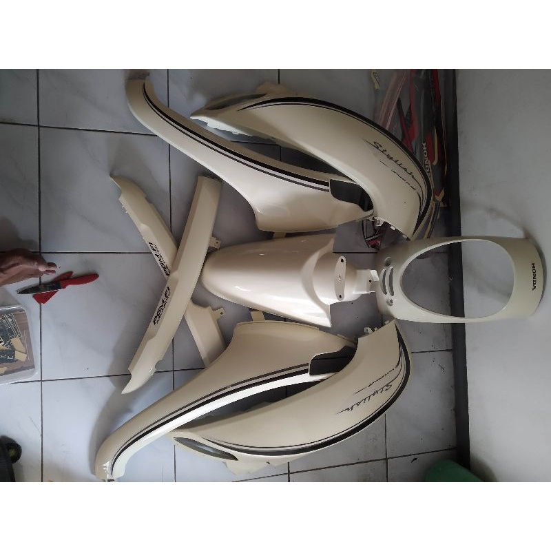 Jual Cover body set scoopy fi 2013 2014 2015 2016 set body scoopy fi ...