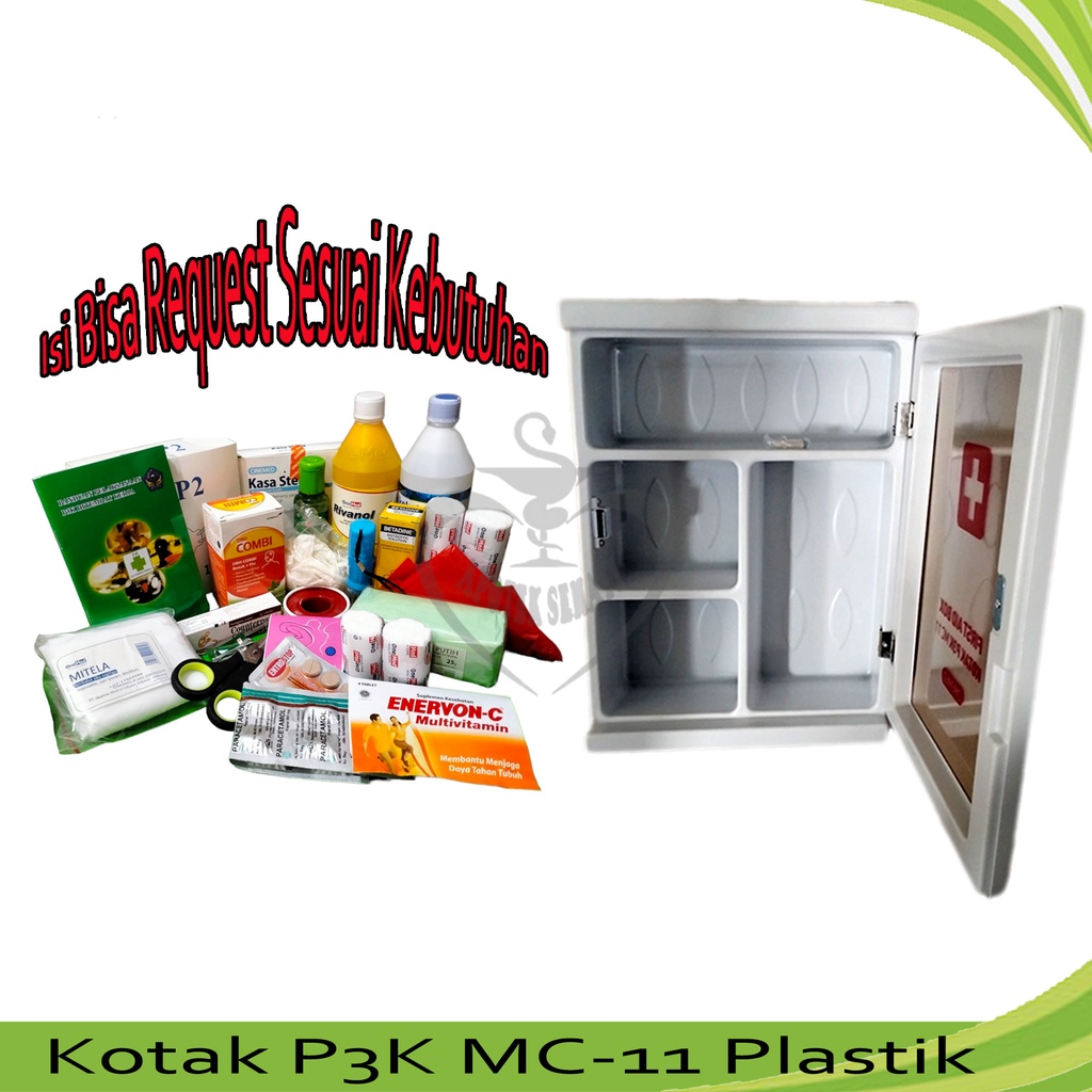 Jual Kotak p3k Besar MC-11 plus isi Lengkap Murah | Shopee Indonesia