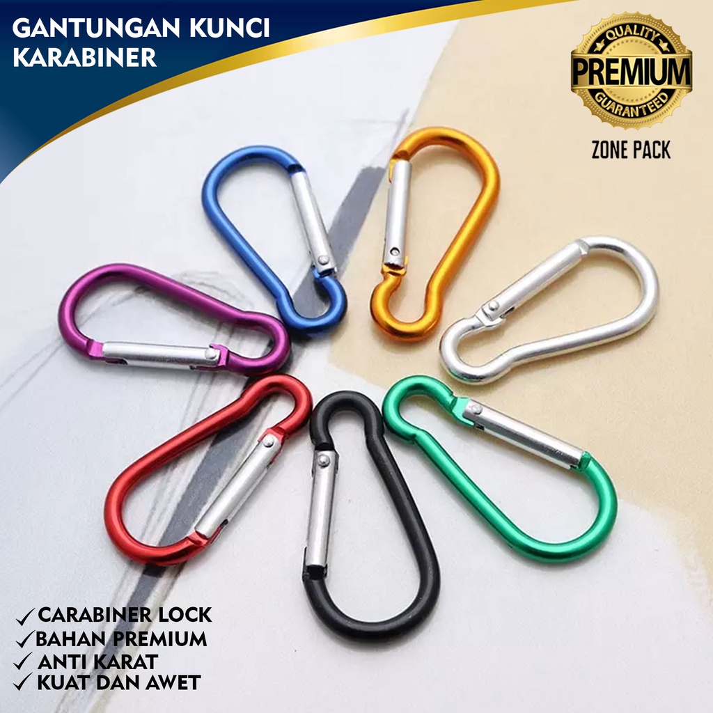 Jual Gantungan Kunci Karabiner | Carabiner Gantungan Kunci Aluminium ...
