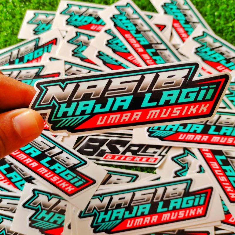 Jual sticker nasib haja lagi | Shopee Indonesia