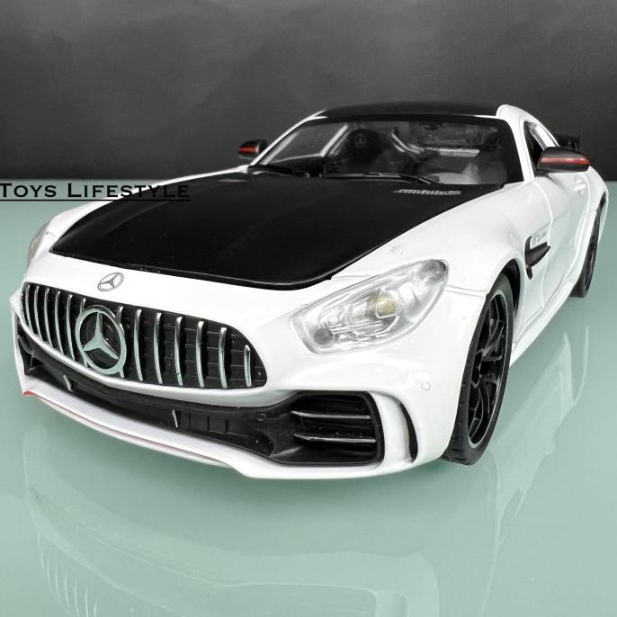 Jual Mainan Mobil Che Zhi Diecast Mercedes Benz Amg Gt R Skala 1:24 By ...