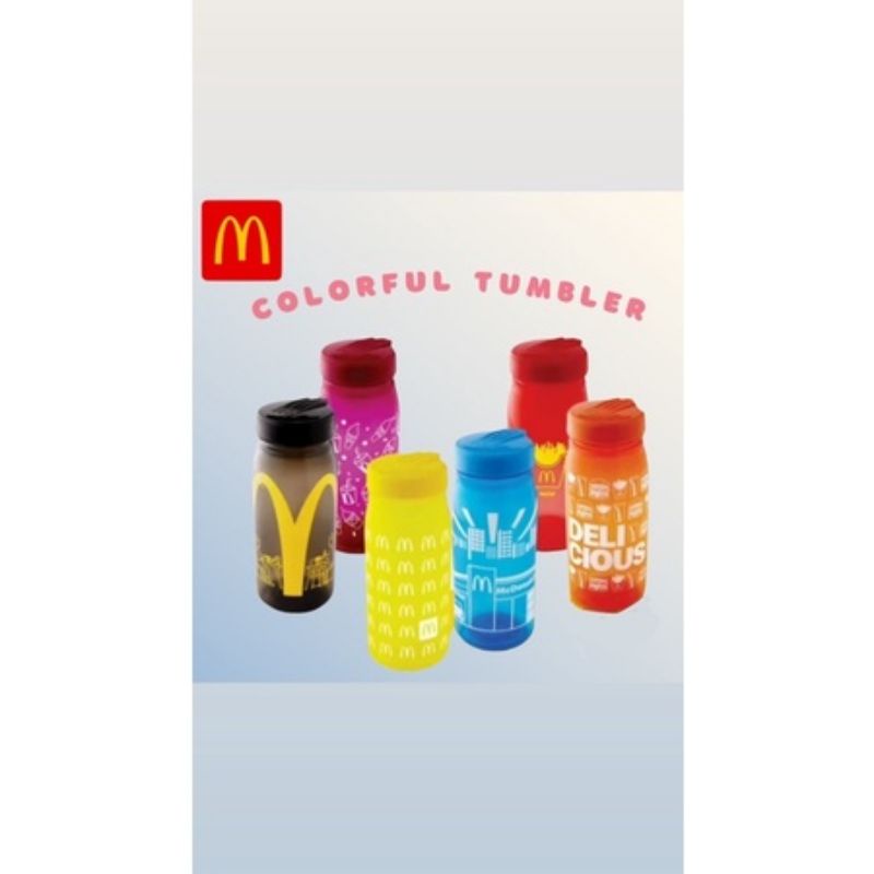 Jual MH80COLORFULL MCD BOTOL MINUM BY MCDONALD'S 2021-2022 | Shopee ...