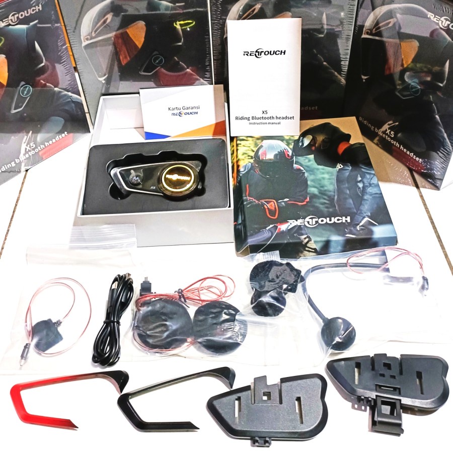 Jual Speaker + Mic / Intercom untuk Helm X5 (Free 1 Mic) | Shopee Indonesia