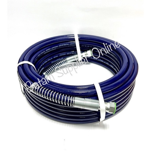 Jual Airless Paint Hose BM 1/4” 15 Meter 3300 Psi Selang Cat FLOTECH ...