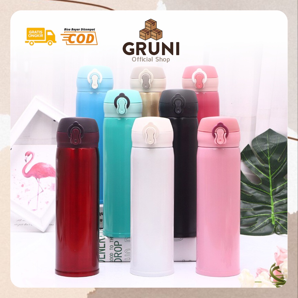 Jual GRUNI KW0261 Termos Kancing Niagara 500ML | Shopee Indonesia