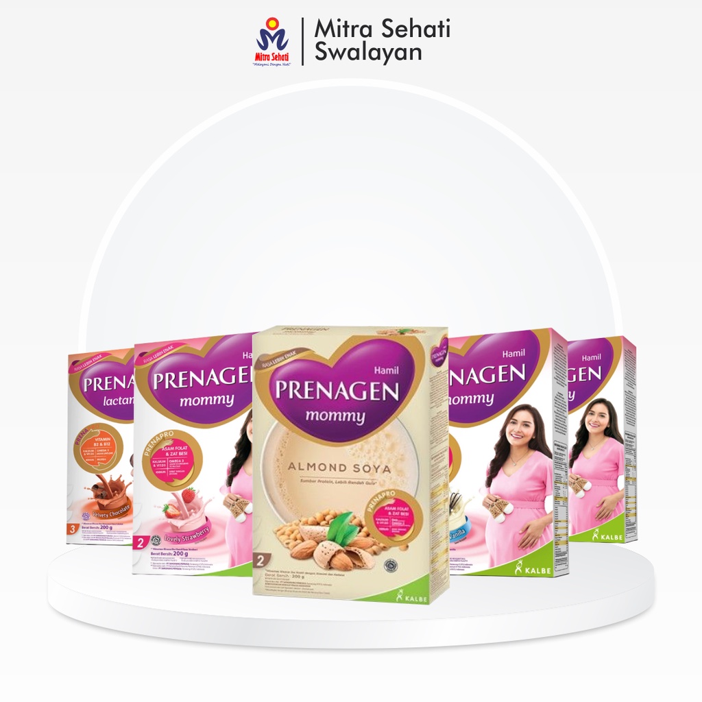 Jual Prenagen Mommy 200g Coklat Vanila Mocha Strawberry Almond Soya Susu Ibu Hamil Usia ...