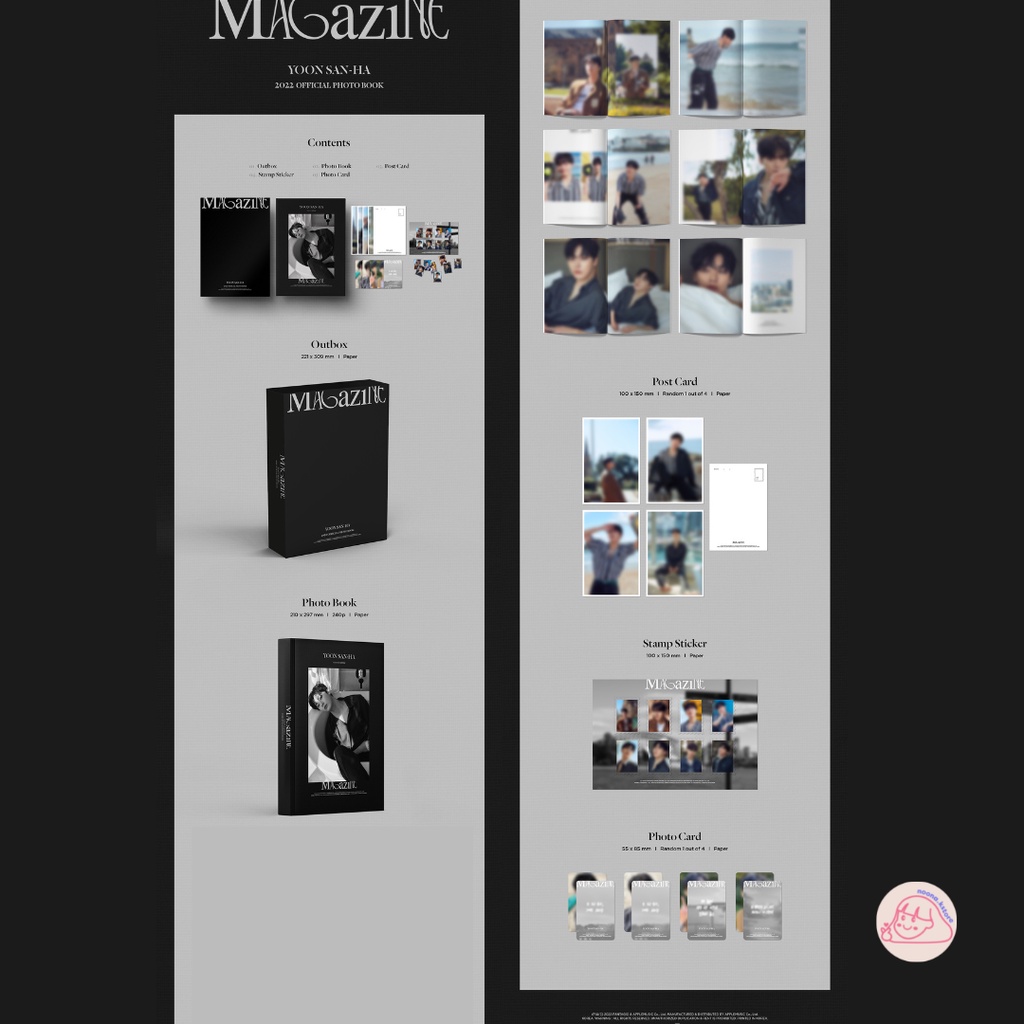 Jual [PO] YOON SAN-HA & MOON BIN [ASTRO] 2022 OFFICIAL PHOTO BOOK ...