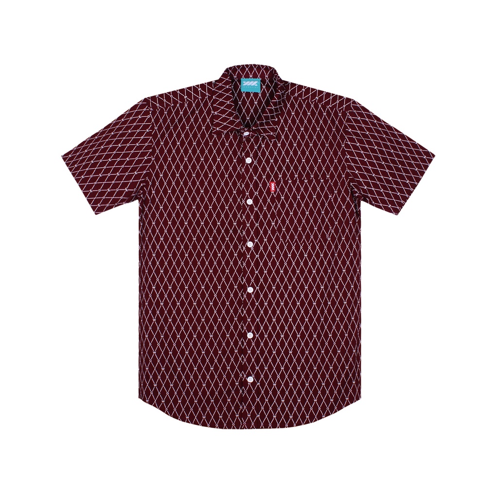 Jual WADEZIG! SHIRT - PLAIN SHIRT MAROON | Shopee Indonesia