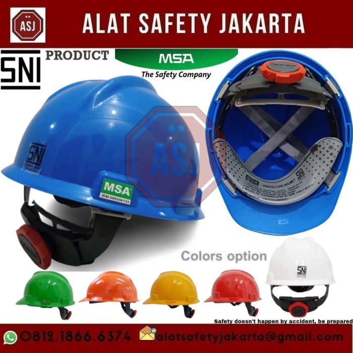 Jual Safety Helmet Helm Msa Fastrac Msa Lokal | Shopee Indonesia