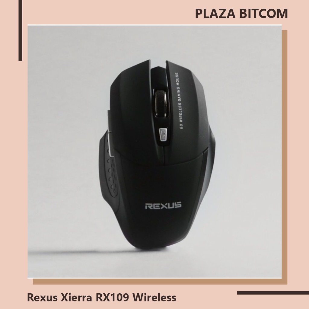 Jual MOUSE GAMING WIRELESS REXUS RX109-110 ORIGINAL 100% | BITCOM PLAZA ...