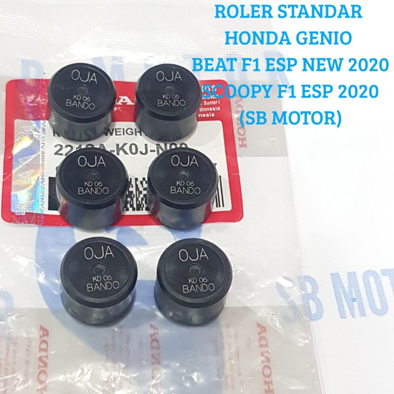 Jual ROLLER ROLER CVT STANDAR HONDA GENIO BEAT F1 BEAT ESP NEW 2020 ...