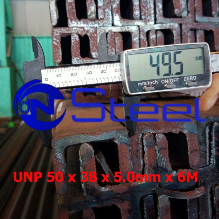 Jual Besi UNP 50 (48 x 32 x 2.3 mm) - 6 M Kanal U U-Channel | Shopee ...