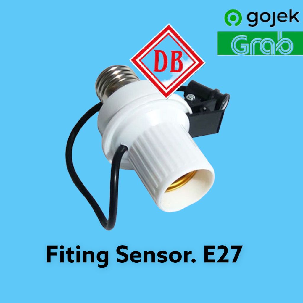 Jual FITTING LAMPU SENSOR E27/FITING OTOMATIS | Shopee Indonesia