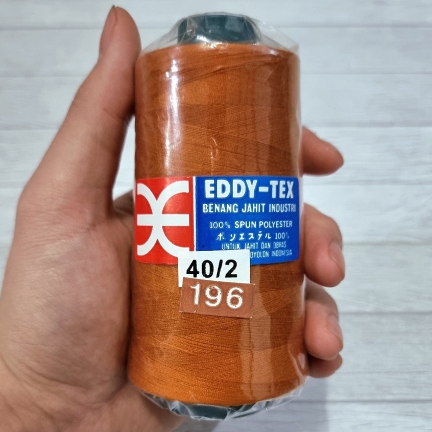 Jual Benang Jahit 40/2 5000 yard per Cones Benang High Speed 100% Spun ...