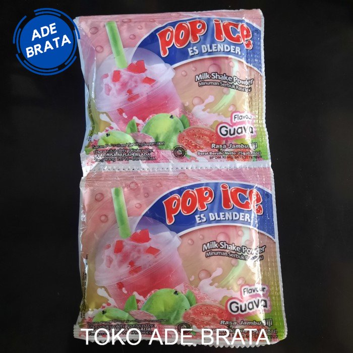 Jual pop ice rasa jambu sachet | Shopee Indonesia