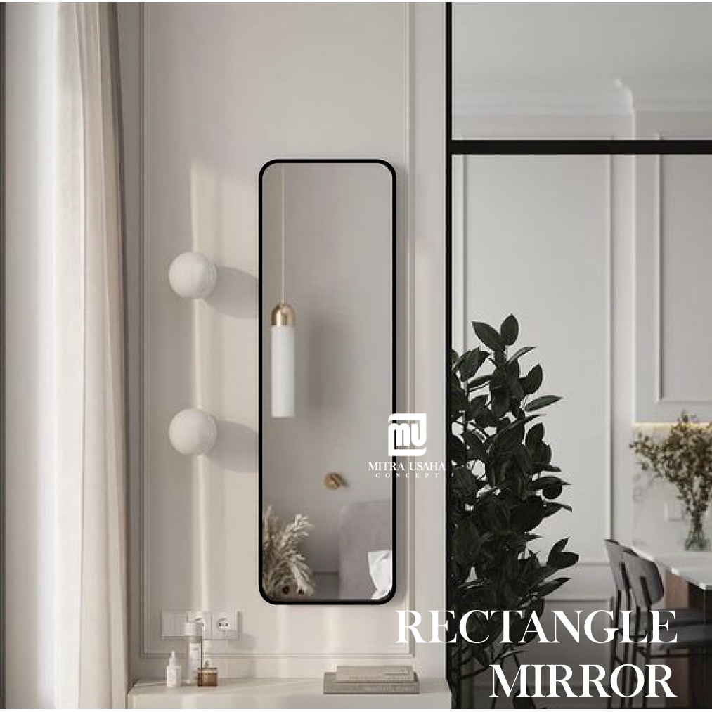 Jual Cermin Besi Persegi 40 X 100 CM cm Pigura Besi minimlis pigura ...