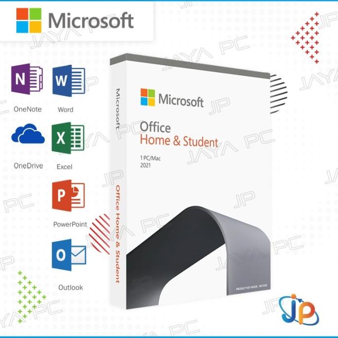 Jual Microsoft Office 2021 Home And Student Fpp Software Original Pc ...