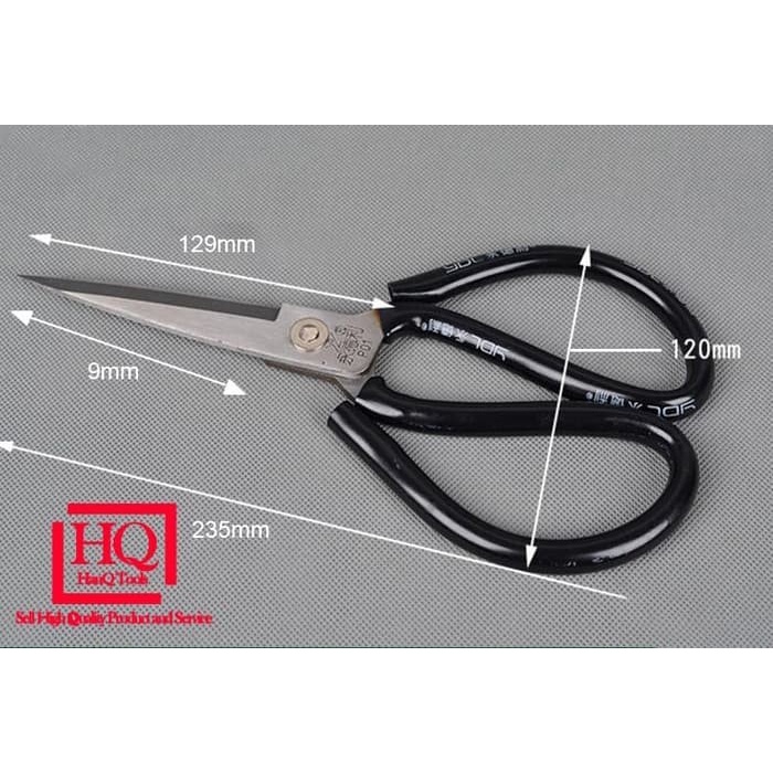 Jual Jualan Gunting Baja Hannai 23Cm Packing Kardus Kawat Karton Kulit ...