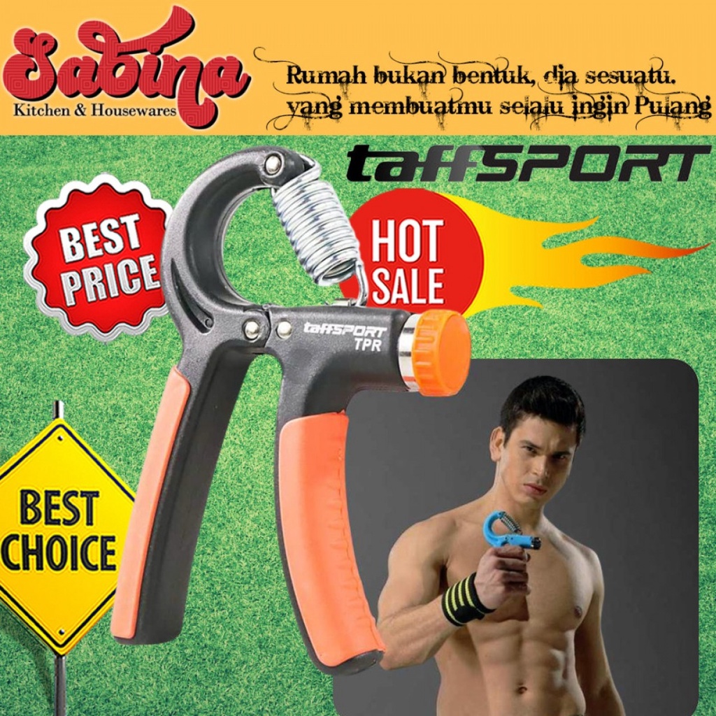 Jual Adjustable Hand Grip Olahraga Alat Pelatih Otot Tangan 5 - 60 kg ...