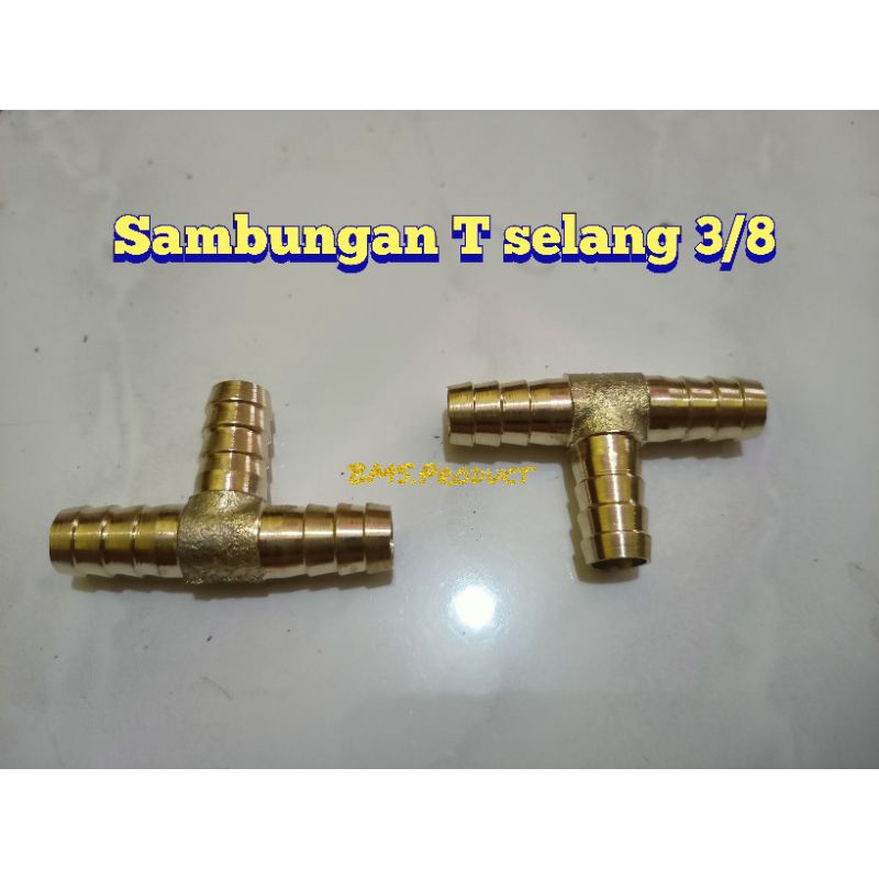 Jual nepel sambungan T cabang 3 diameter 11mm selang 3/8 | Shopee Indonesia
