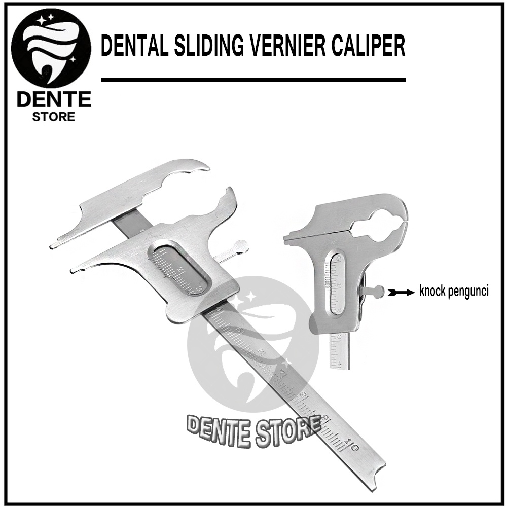 Jual ALAT UKUR CALIPER / JANGKA SORONG CALIPER DENTAL / SIGMAT CALIPER ...