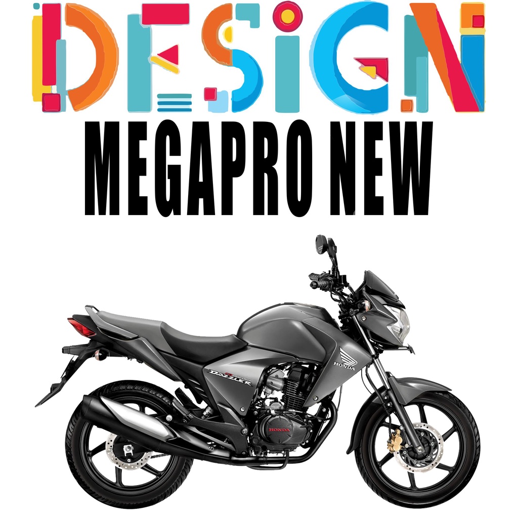 Jual Decal Megapro New Fullbody - Desain Custom Suka Suka | Shopee Indonesia