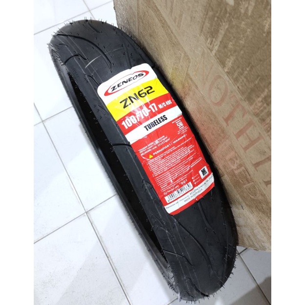 Jual Ban Zeneos 100 70 - 17 ZN 62 Tubeless | Shopee Indonesia