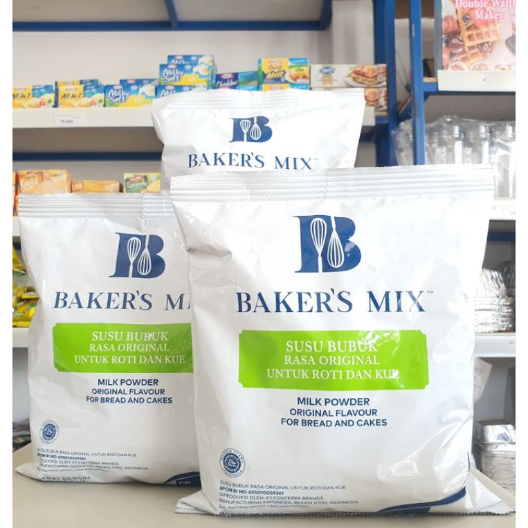 Jual Baker'smix Milk Powder 500Gr / Susu Bubuk Bakersmix / Susu Bubuk Kue Bakersmix 500Gr ...