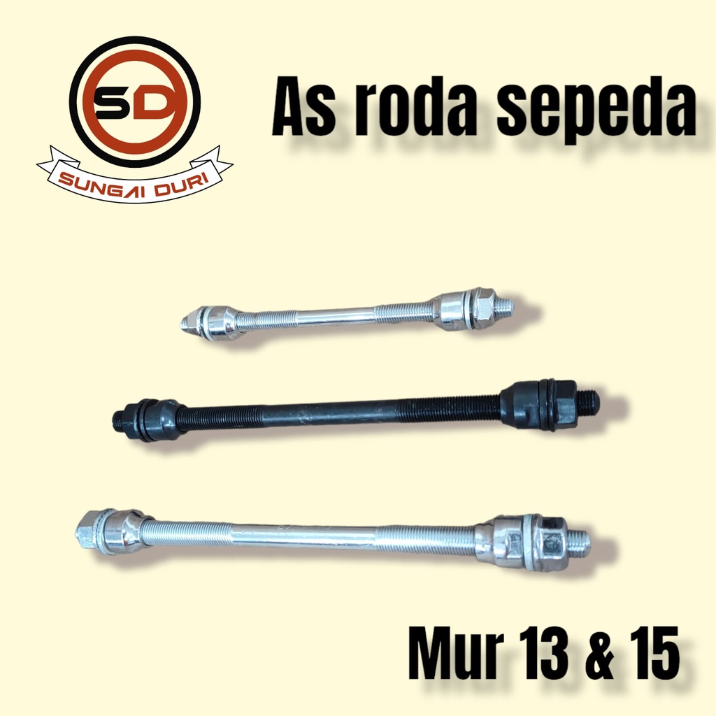 Jual Inner Hub Mur 13 & 15 Spindles As Roda sepeda | Shopee Indonesia