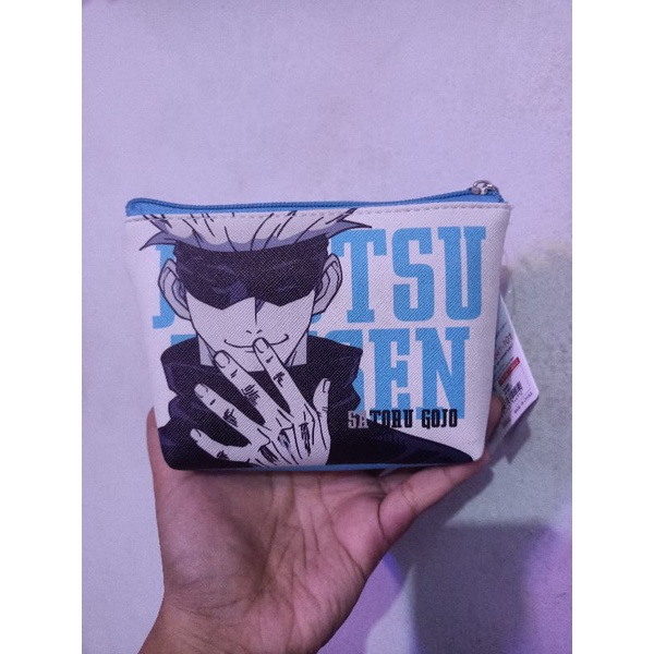Jual OFFICIAL MERCH POUCH GOJO SATORU - JUJUTSU KAISEN | Shopee Indonesia