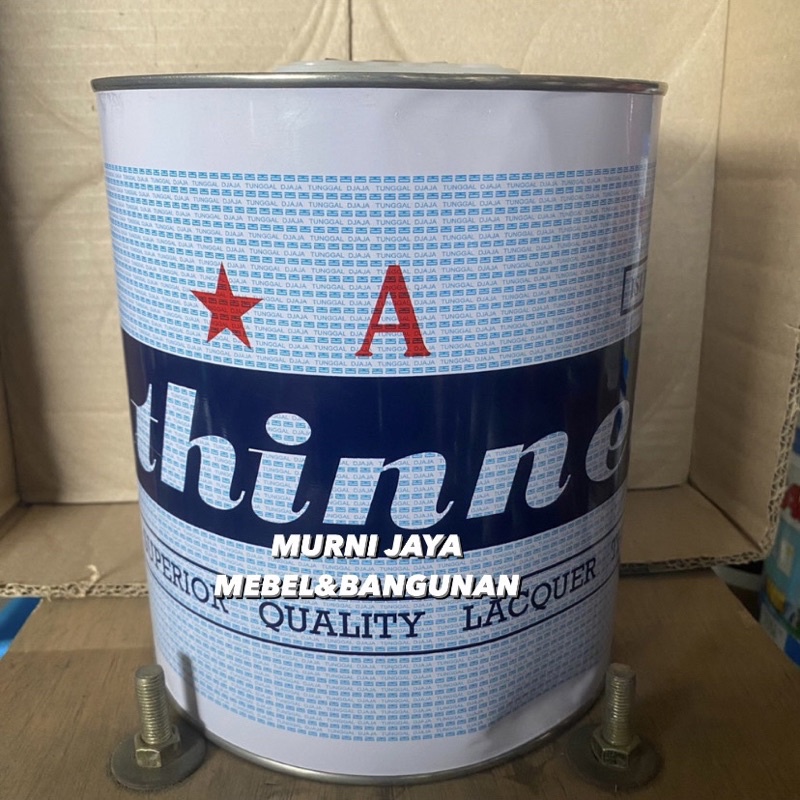 Jual THINNER A BINTANG TUNGGAL JAYA 5L / 5 LITER | Shopee Indonesia