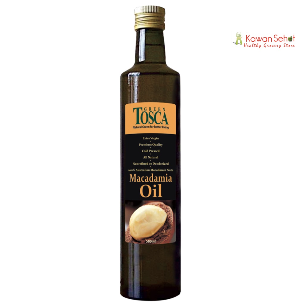 Jual Green Tosca Macadamia Oil | Minyak Macadamia 500ml | Shopee Indonesia
