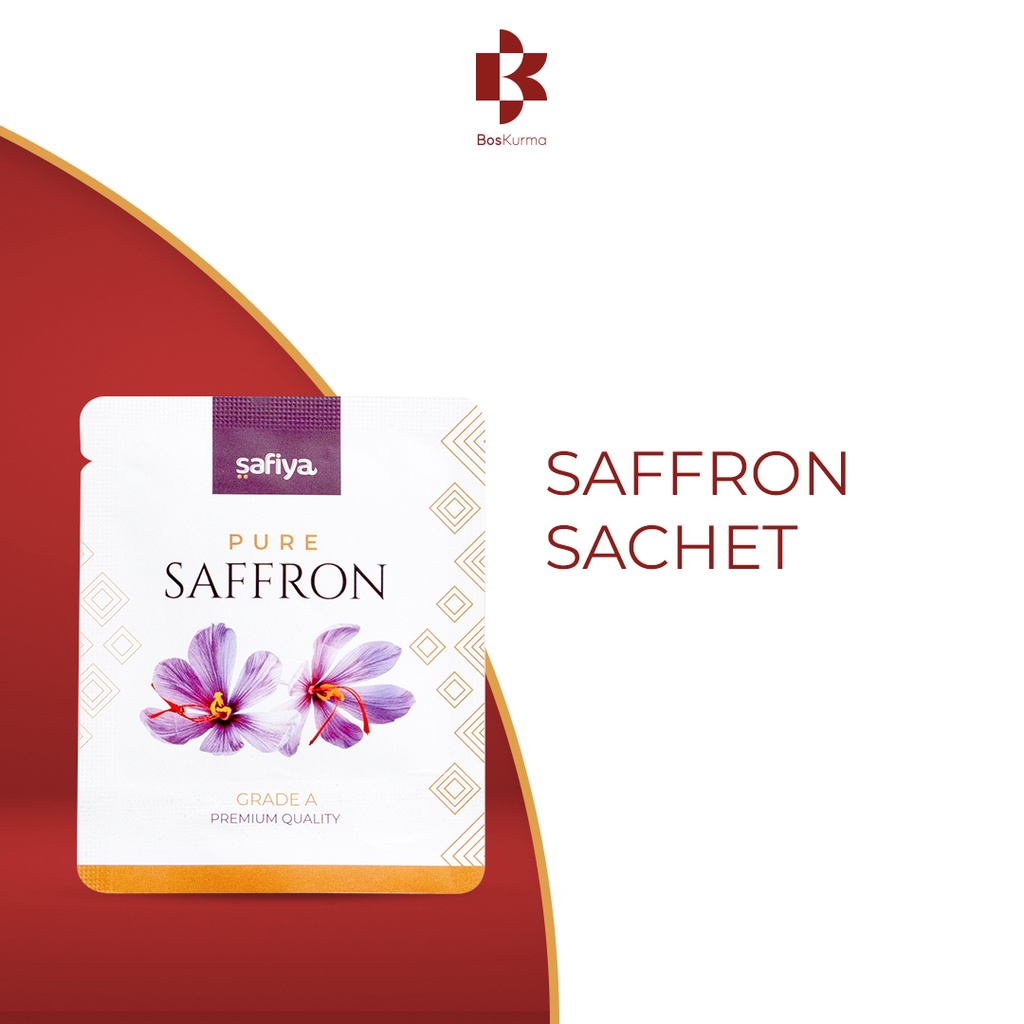Jual Saffron Sachet 0.15 gr | Saffron Safiya Super Negin Safron Grade A ...