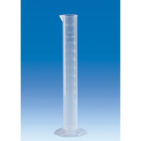 Jual Gelas Ukur PP 100 ml Vitlab 649941 Plastik Measuring Cylinder | Shopee Indonesia