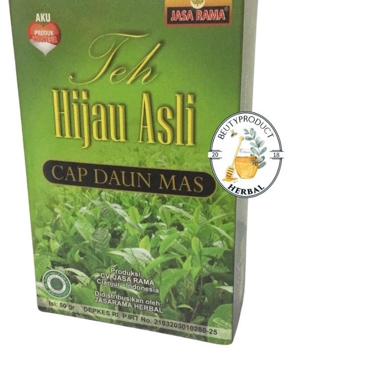Jual ARTLl2L6--Teh hijau asli cap daun mas | Shopee Indonesia