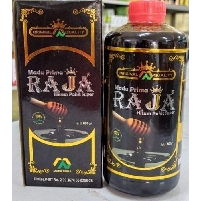 Jual MADU PRIMA RAJA HITAM PAHIT SUPER 800 GRAM | Shopee Indonesia