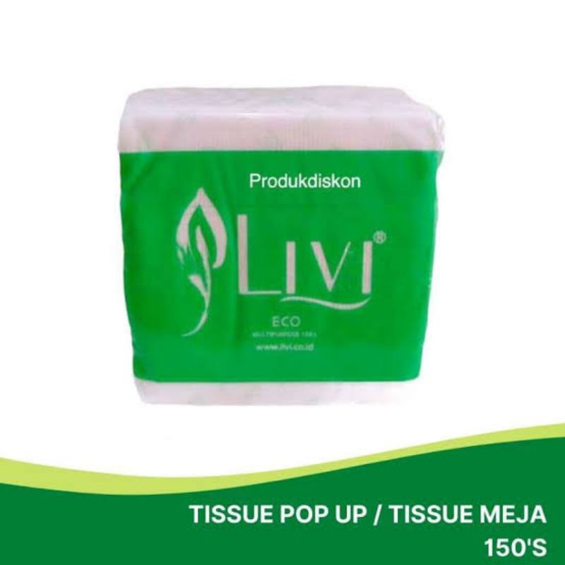 Jual Tisu makan/Tissue Livi isi 150 lembar 2Ply | Shopee Indonesia