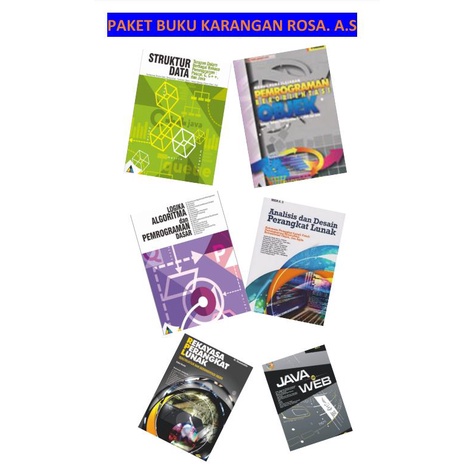 Jual PAKET BUKU KARANGAN ROSA A.S. REKAYASA PERANGKAT LUNAK, ALGORITMA ...
