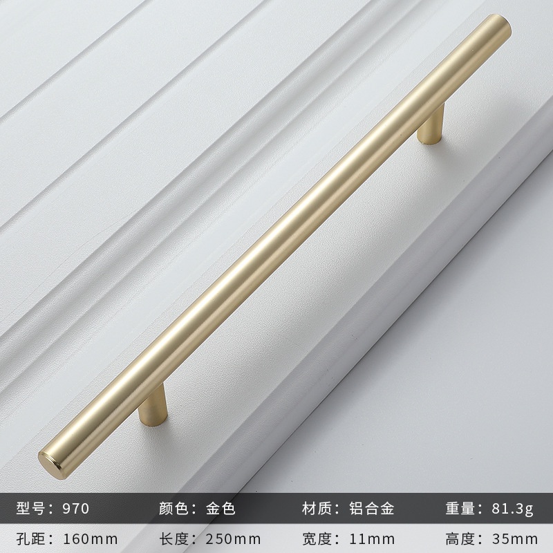 Jual Handle lemari Handle Emas Hitam Gold Tarikan Laci Minimalis Modern ...
