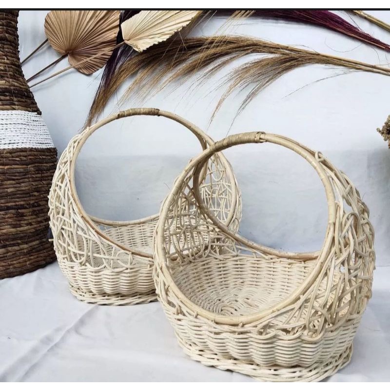 Jual Kranjang Keranjang Parcel Rotan Hantaran Seserahan Pernikahan ...
