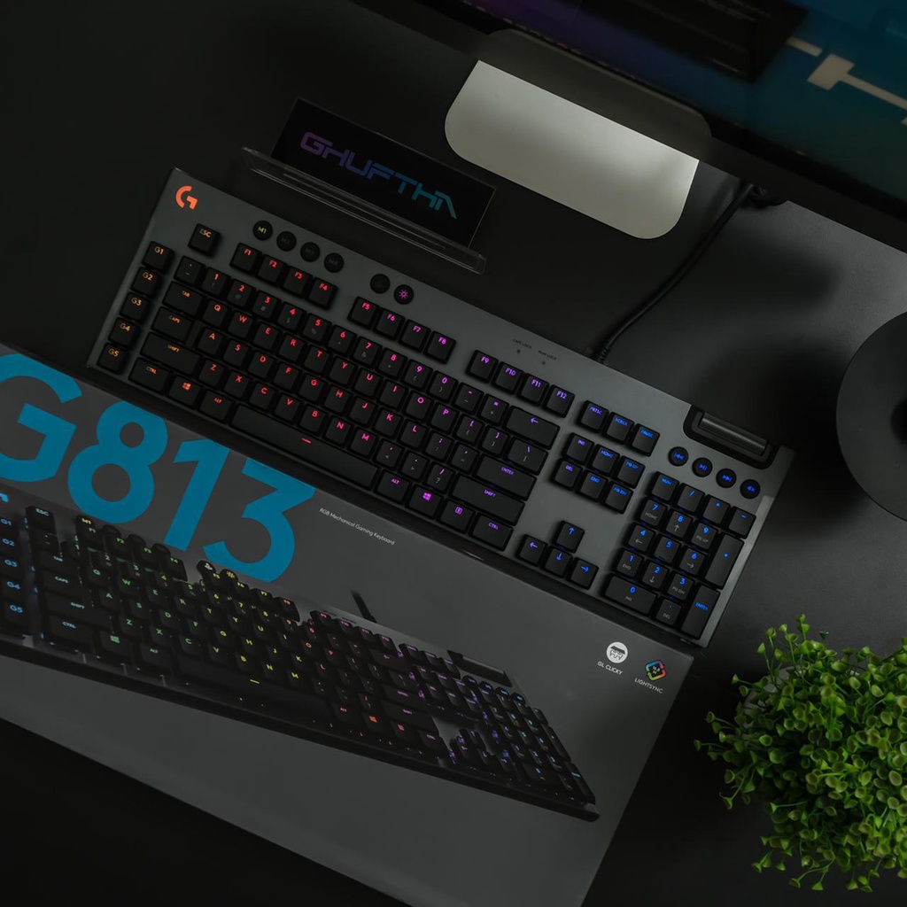 Jual Keyboard Gaming Mechanical RGB LIGHTSYNC Logitech G813 | Shopee ...